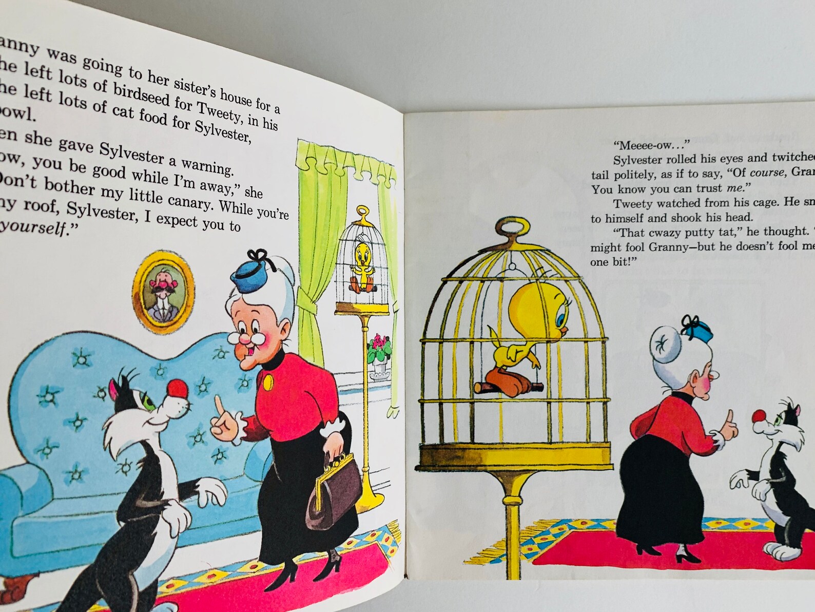 Vintage Children's Book, Tweety and Sylvester Birds of a Feather - Etsy