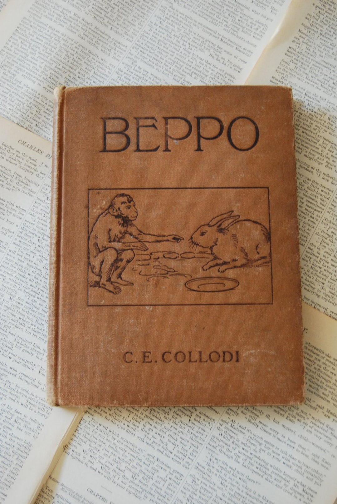 Vintage Children's Book Beppo - Etsy
