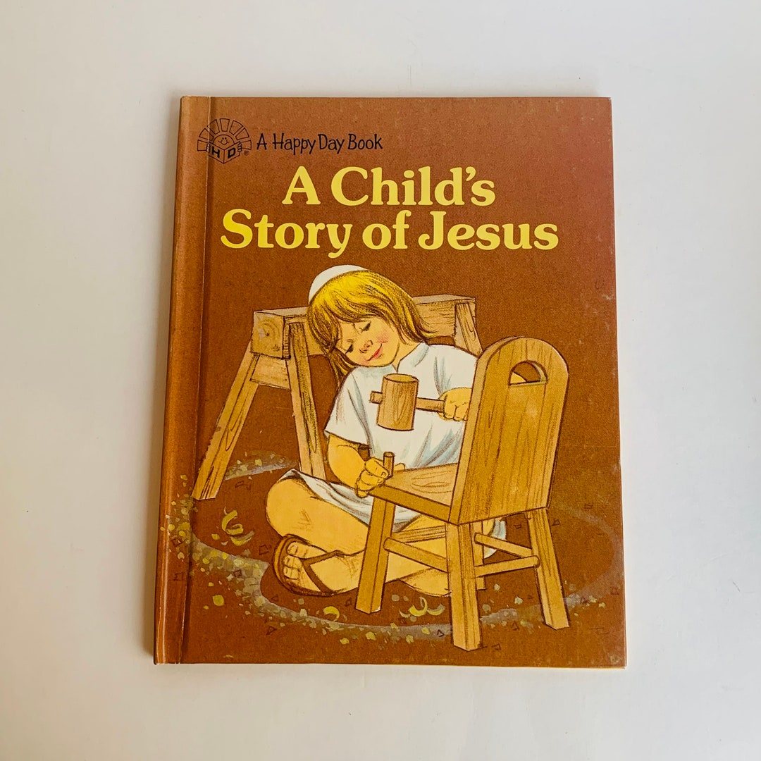 Vintage Children's Book, A Child's Story of Jesus - Etsy