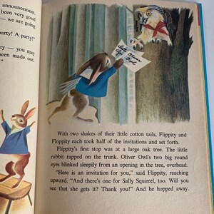Vintage Children's Book, the Rabbits Give a Party - Etsy