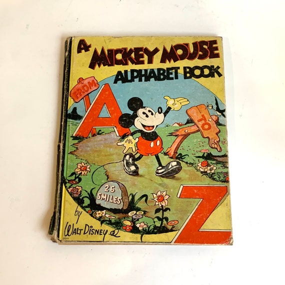 1983 WALT DISNEY ALPHABET A-Z WALT DISNEY FUN-TO-LEARN, 42% OFF