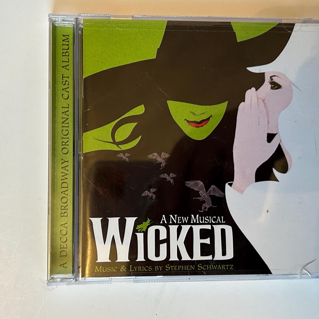 Vintage Wicked CD, Decca Broadway Original Cast - Etsy