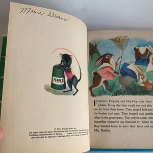 Vintage Children's Book, the Rabbits Give a Party - Etsy