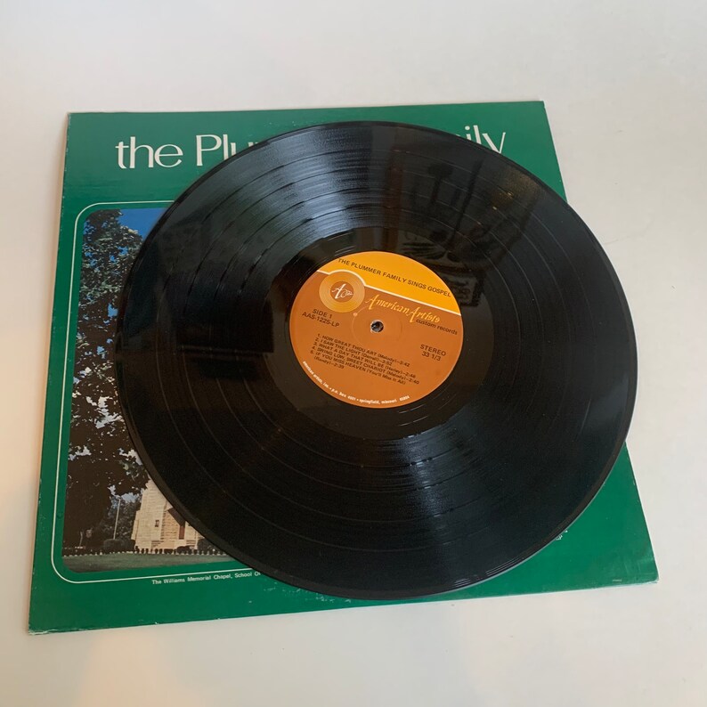 Vintage Vinyl Record, the Plummer Family Sings Gospel - Etsy