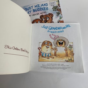Pair of Books, Mercer Mayer, Just Grandma and Me, Just Me and My ...