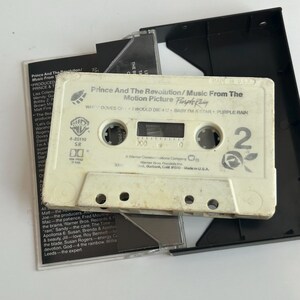 Vintage Prince, Purple Rain, Tape Cassette, 1984, Warner Brothers - Etsy