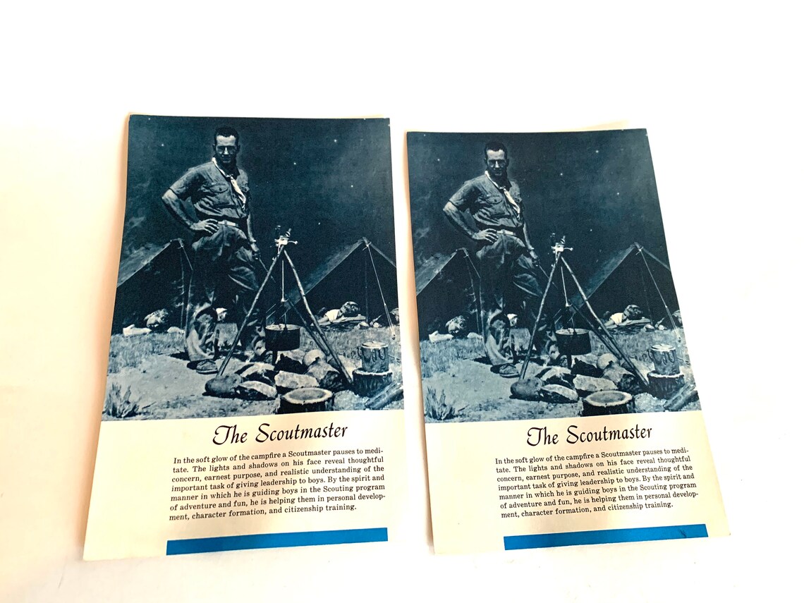 Vintage Scoutmaster Brochure - Etsy