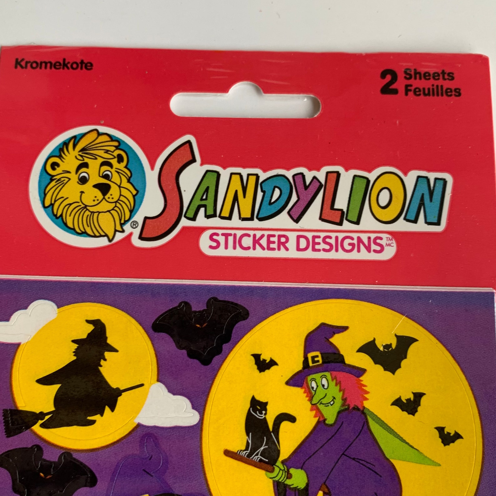 Vintage Sandylion Sticker Designs Halloween Stickers, New in Package - Etsy