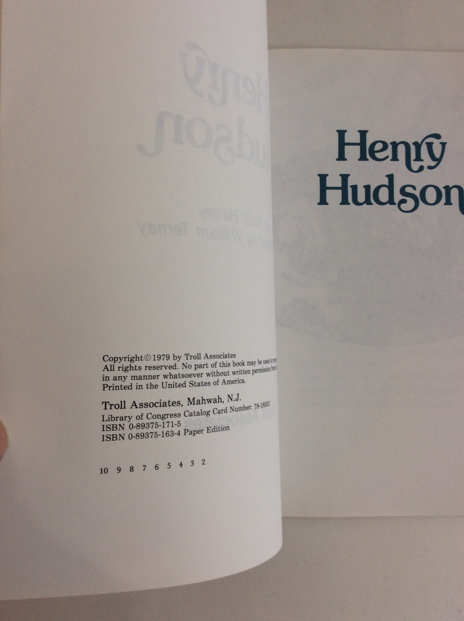 Vintage Children's Book Henry Hudson | Etsy