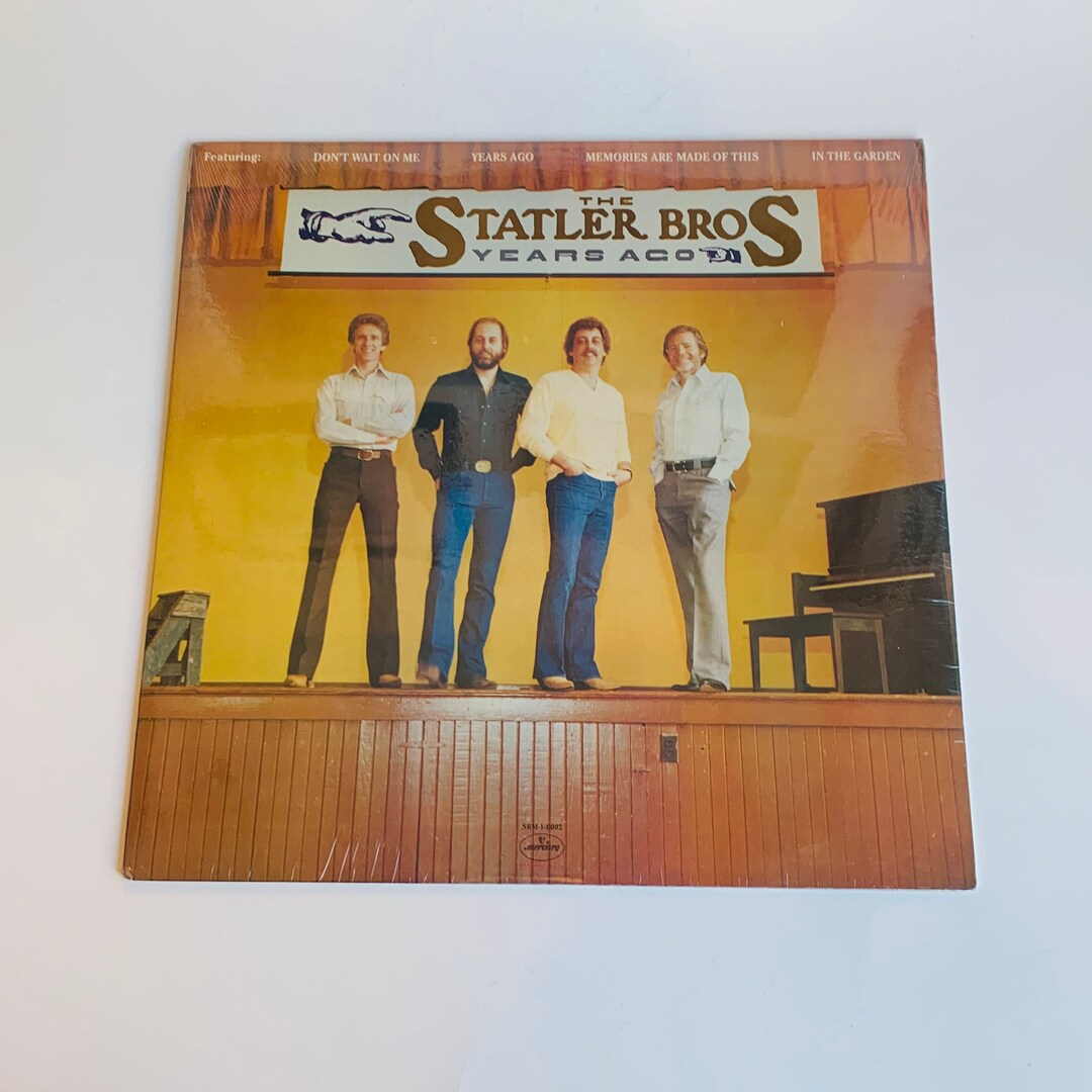 Vintage Record Album, the Statler Bros. Years Ago - Etsy