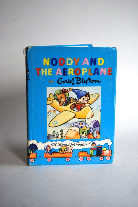 Vintage Children's Book Noddy and the Aeroplane by Enid - Etsy