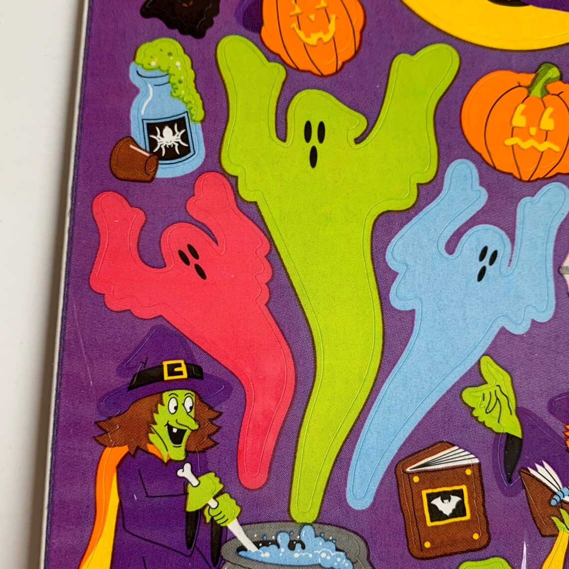 Vintage Sandylion Sticker Designs Halloween Stickers, New in Package - Etsy
