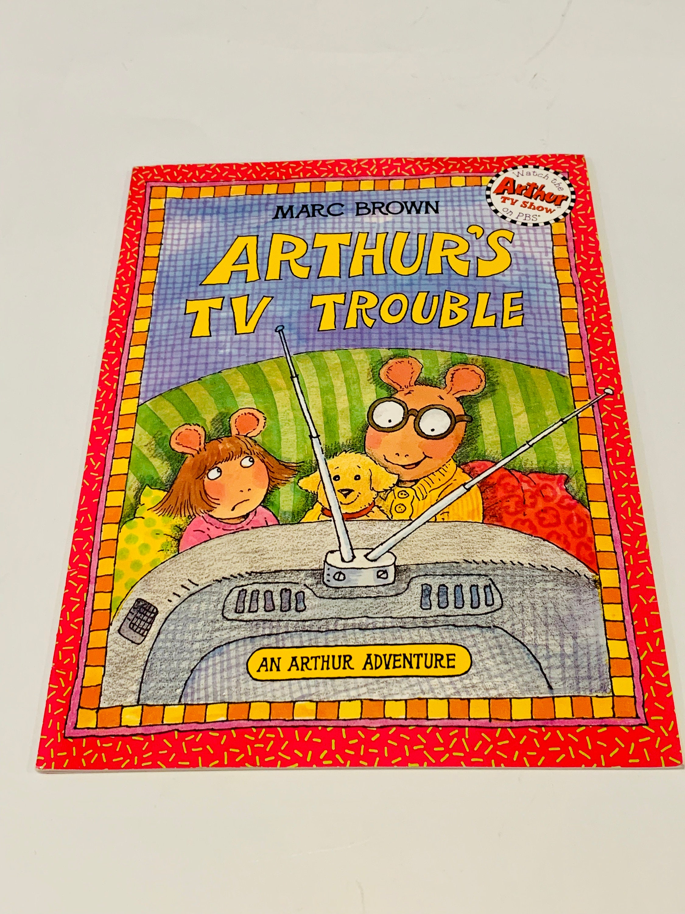 Vintage Children's Book Arthur's TV Trouble First | Etsy