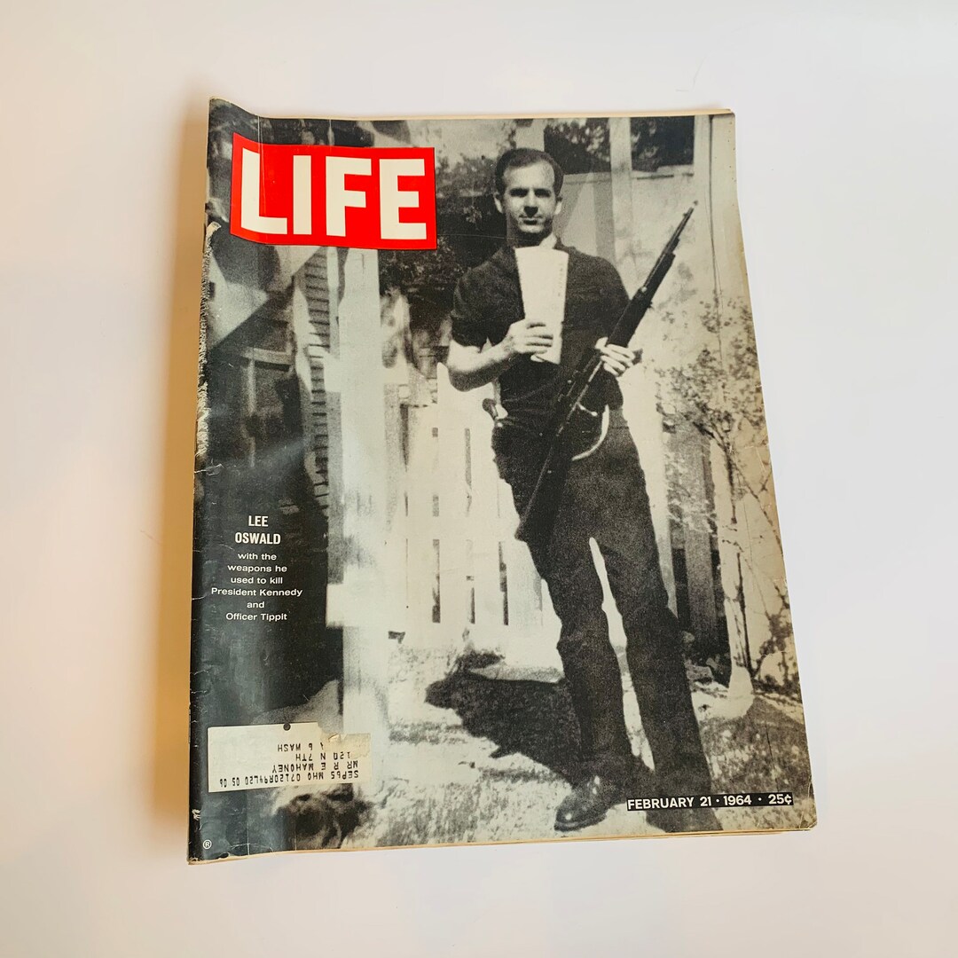 Vintage Life Magazine, Feb 21 1964, Lee Oswald Cover - Etsy