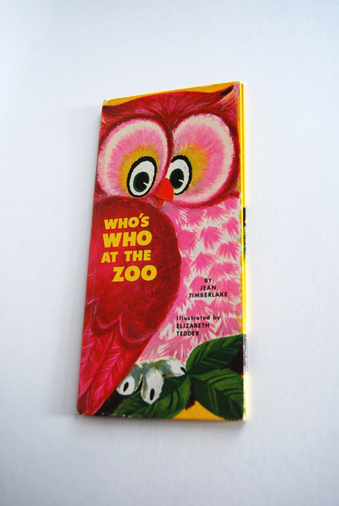 Vintage Children's Book Who's Who at the Zoo - Etsy