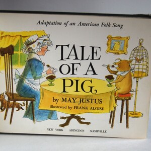 Vintage Children's Book, Tale of a Pig - Etsy