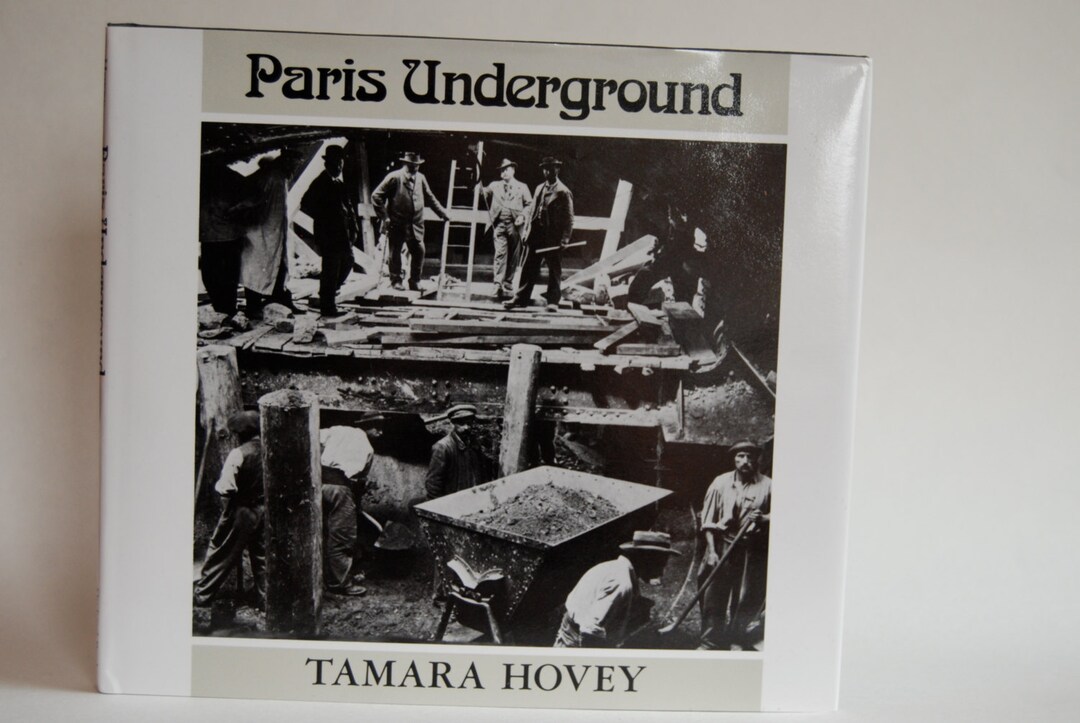 Vintage Book, Paris Underground - Etsy