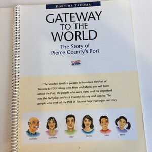 Vintage Book, Gateway to the World, the Story of Pierce County's Port ...