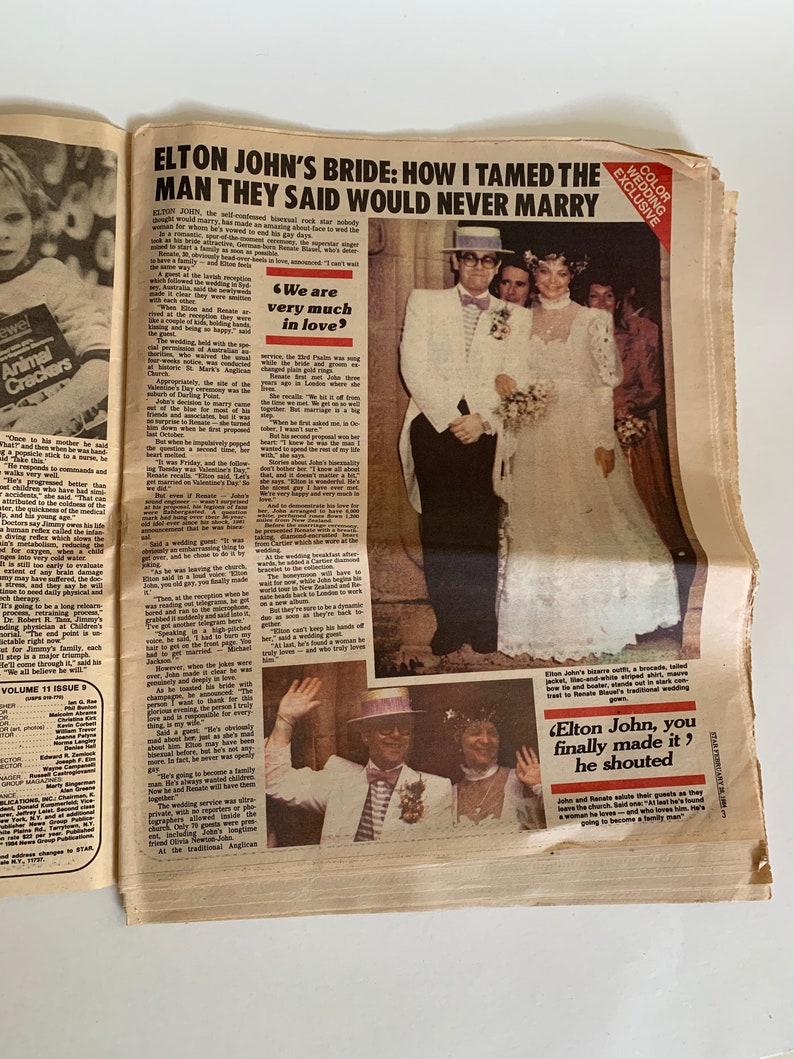 Vintage Star Newspaper February 28 1984 - Etsy