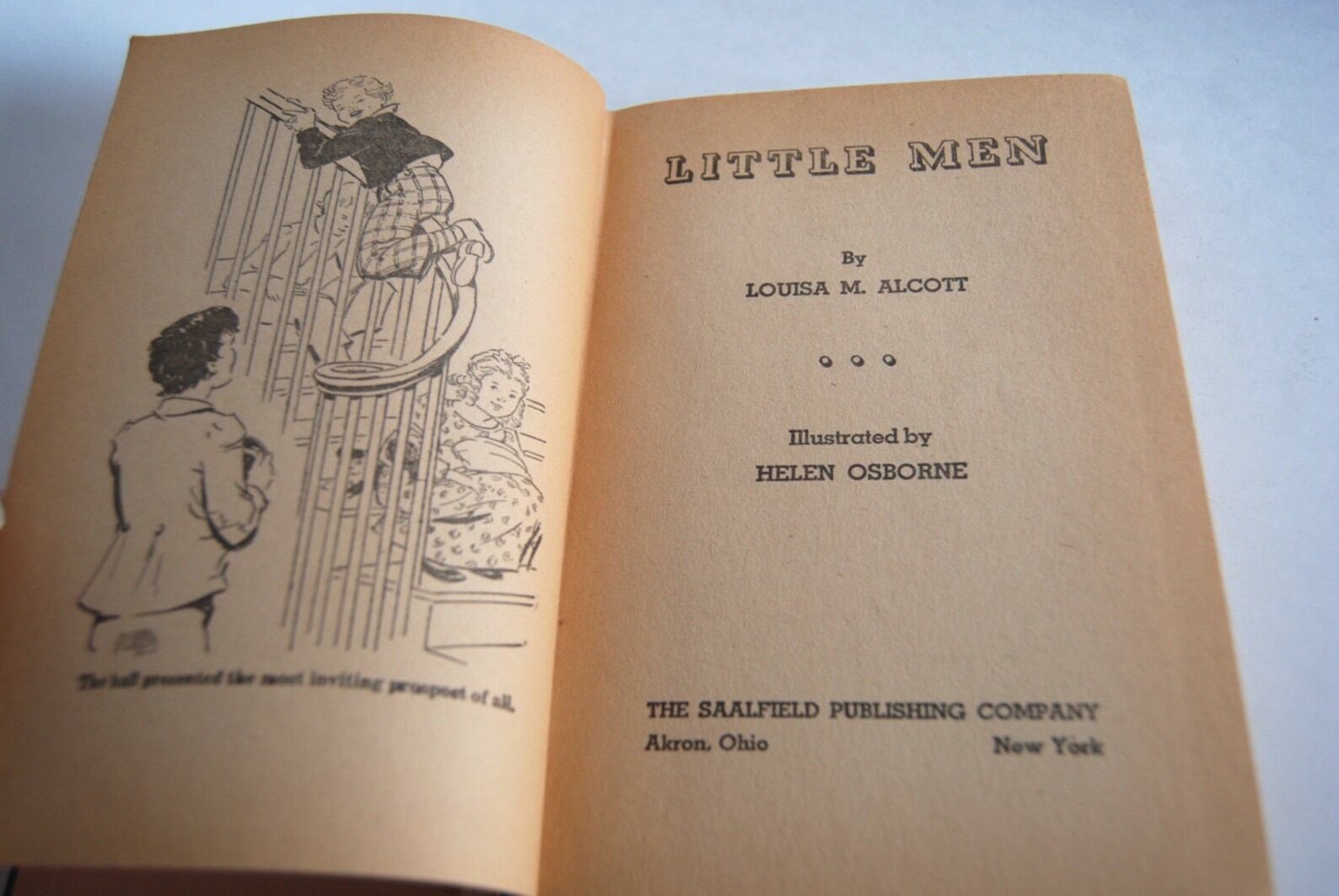 Vintage Children's Book Little Men - Etsy