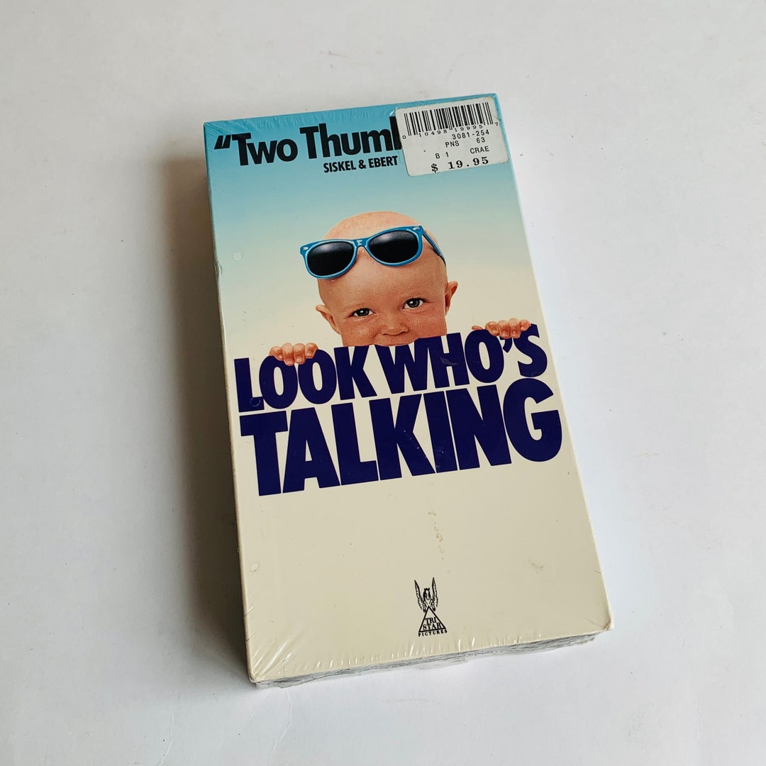 Vintage VHS, Look Who's Talking, New in Sealed Box - Etsy