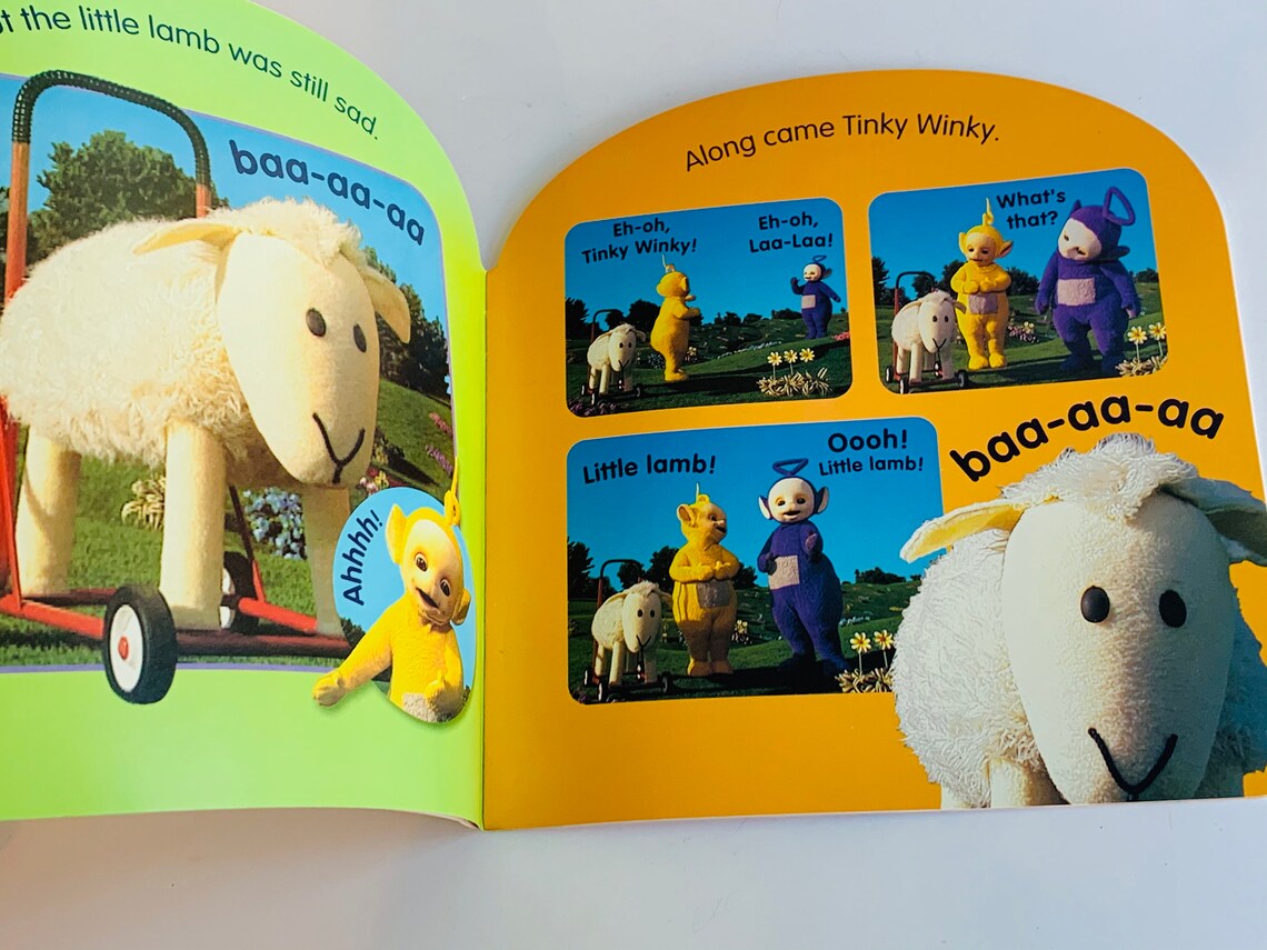 Vintage Children's Book Teletubbies Little Lamb | Etsy