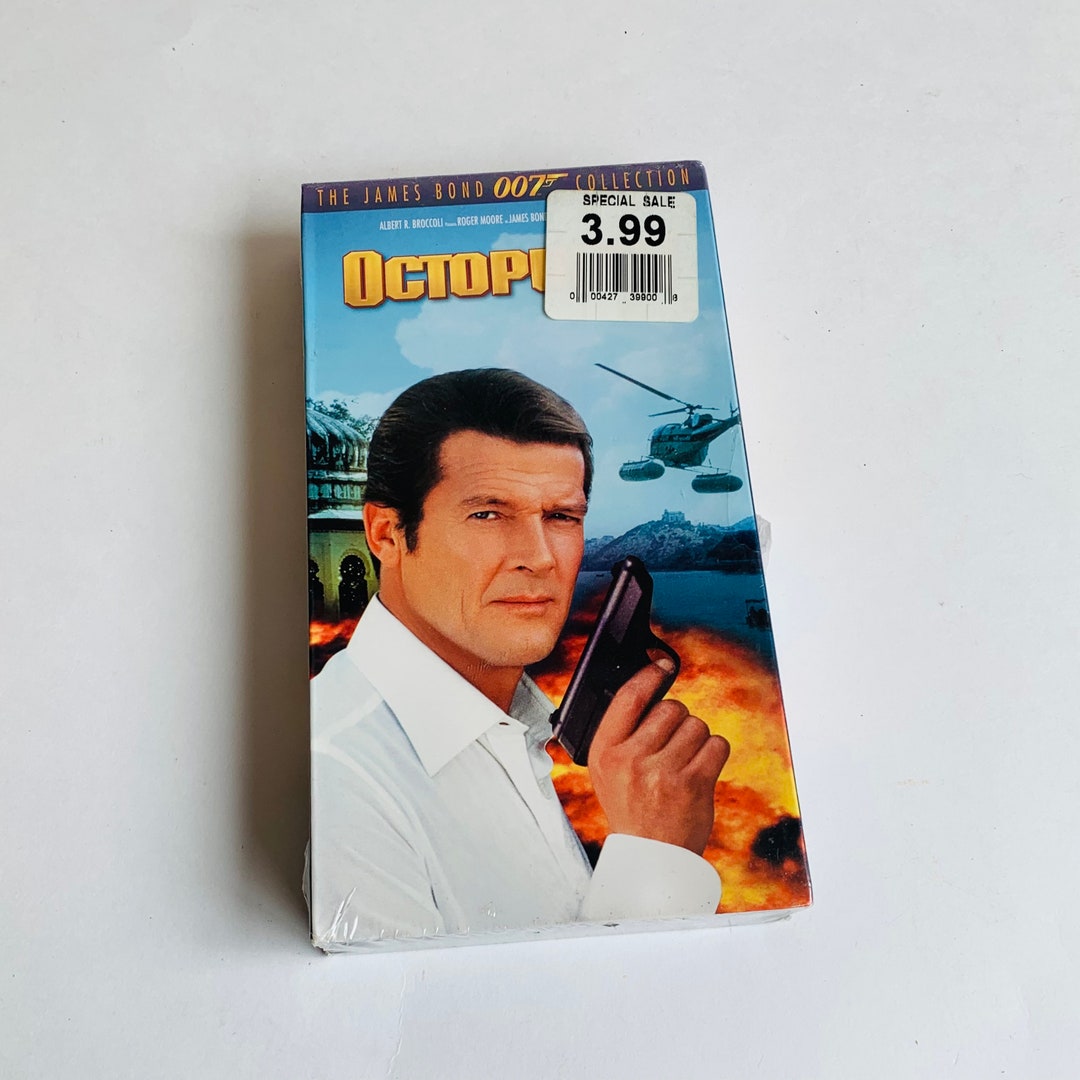 Vintage VHS, Octopussy, James Bond, New in Package - Etsy