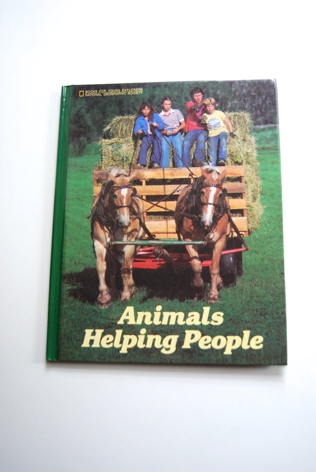 Vintage Children's Book, Animals Helping People - Etsy
