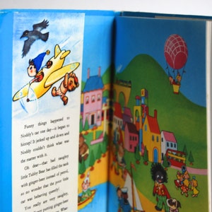 Vintage Children's Book, Noddy and the Aeroplane, by Enid Blyton - Etsy