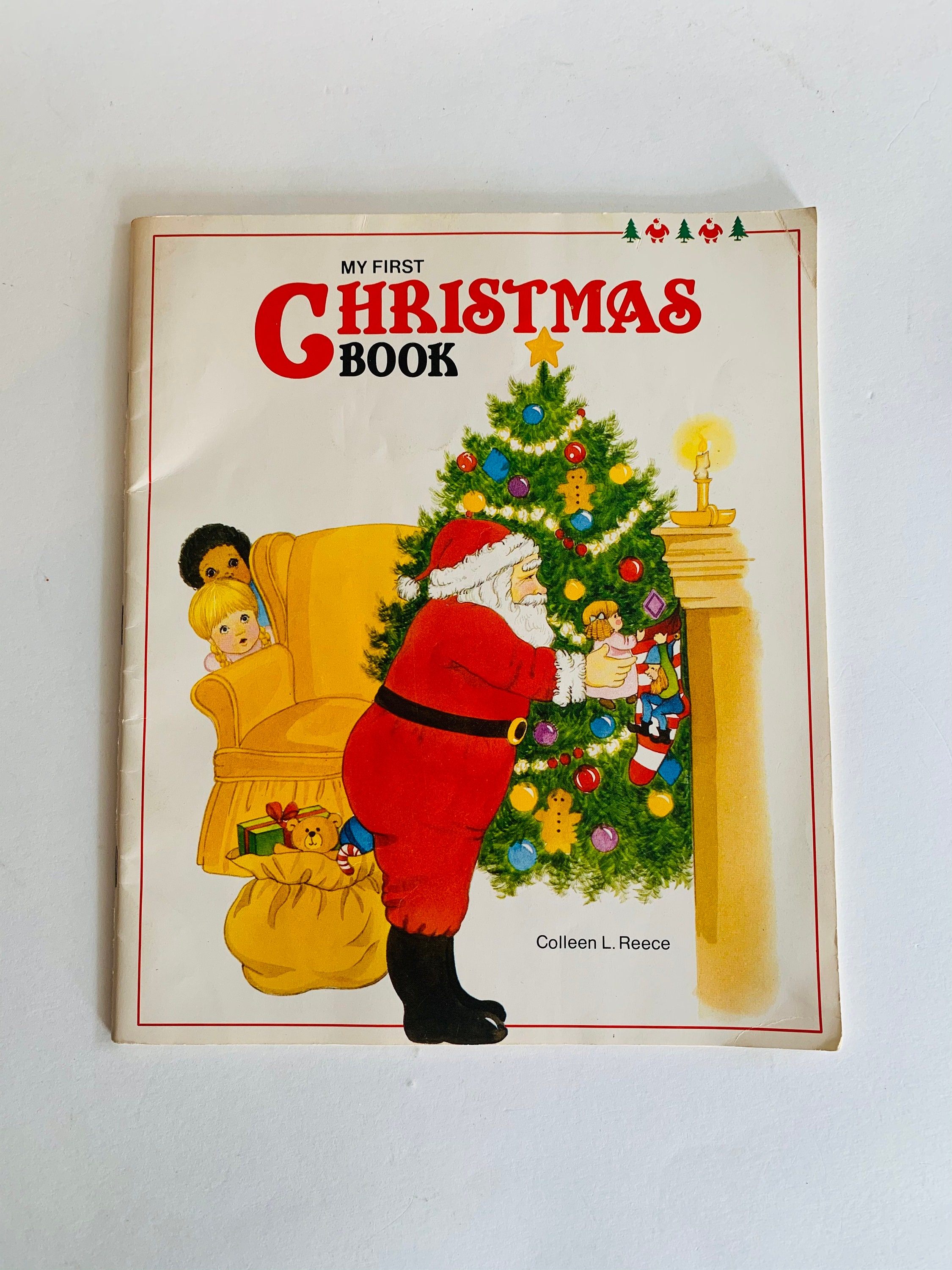 Vintage Children's Book My First Christmas Book | Etsy