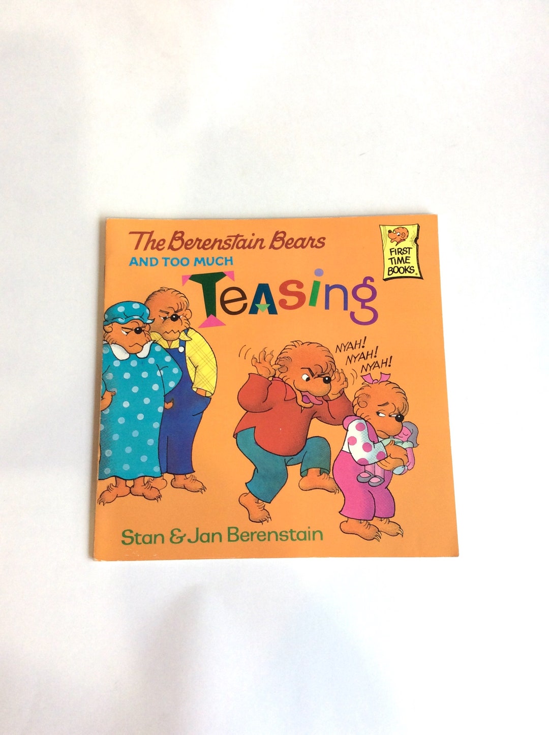 Vintage Children's Book, the Berenstain Bears and Too Much Teasing - Etsy
