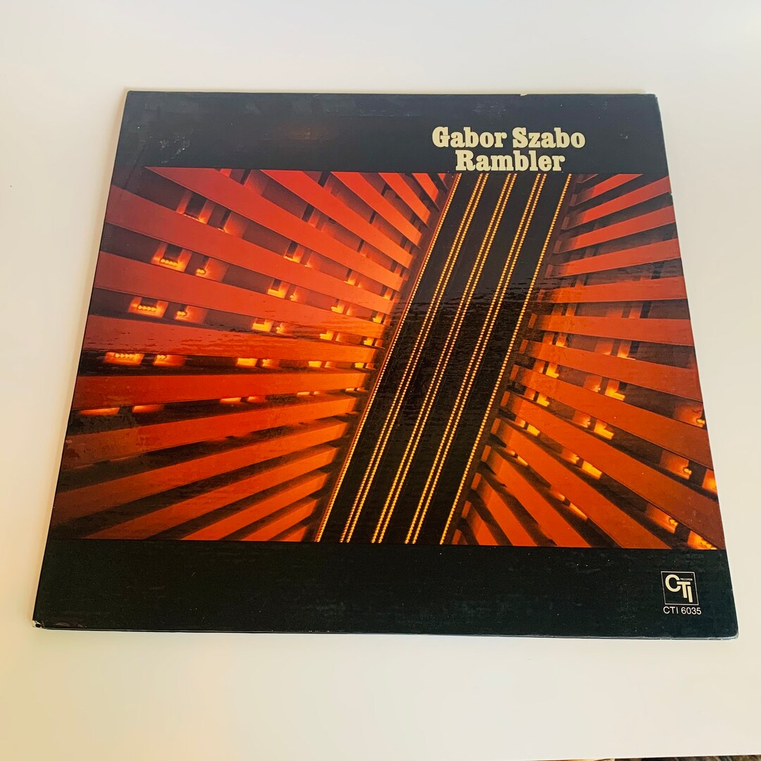 Vintage Vinyl Record Gabor Szabo Rambler Etsy