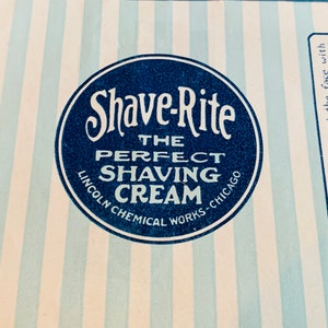 Vintage Shaving Labels - Etsy