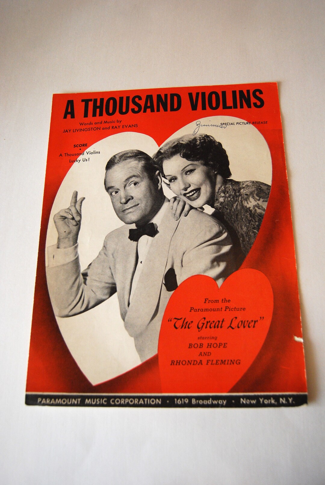 Vintage Sheet Music, A Thousand Violins - Etsy
