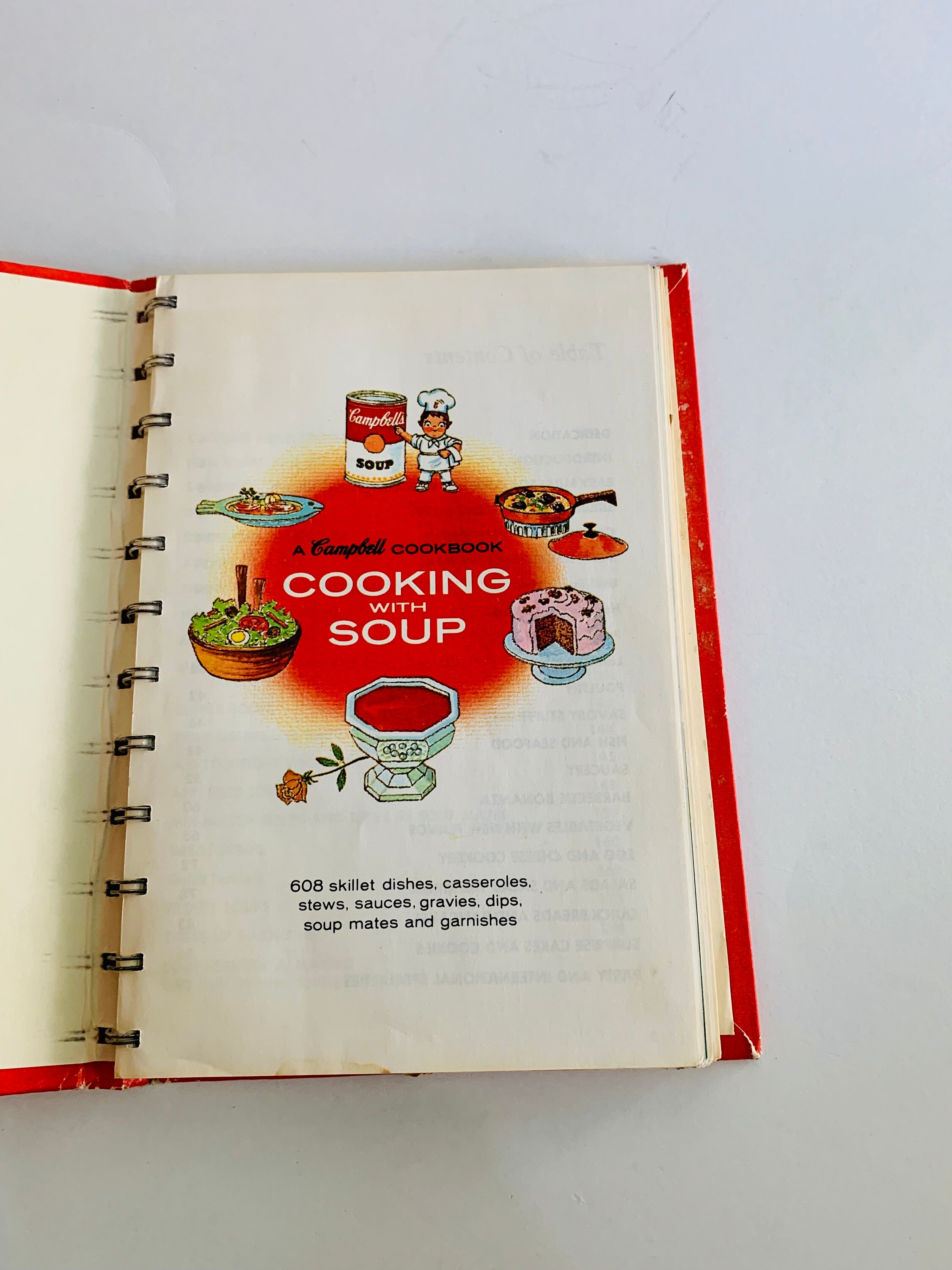 Vintage Cookbook A Campbell Cookbook Cooking With Soup | Etsy