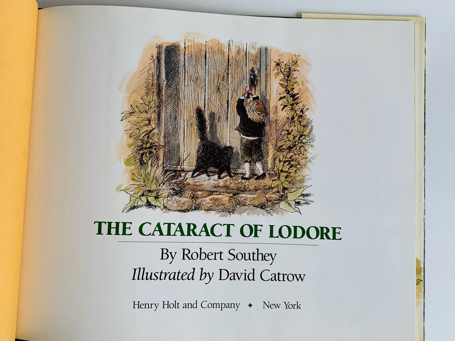 Vintage Children's Book the Cataract of Lodore | Etsy