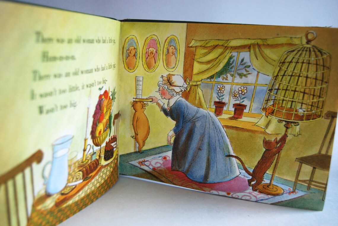 Vintage Children's Book Tale of a Pig | Etsy