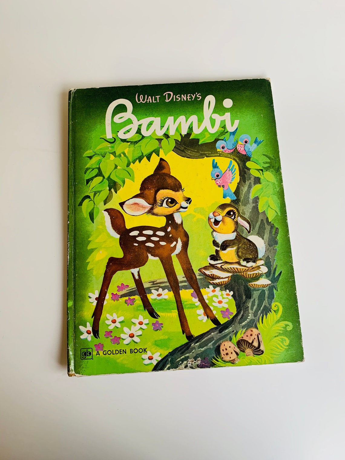 Vintage Children's Book Walt Disney's Bambi | Etsy