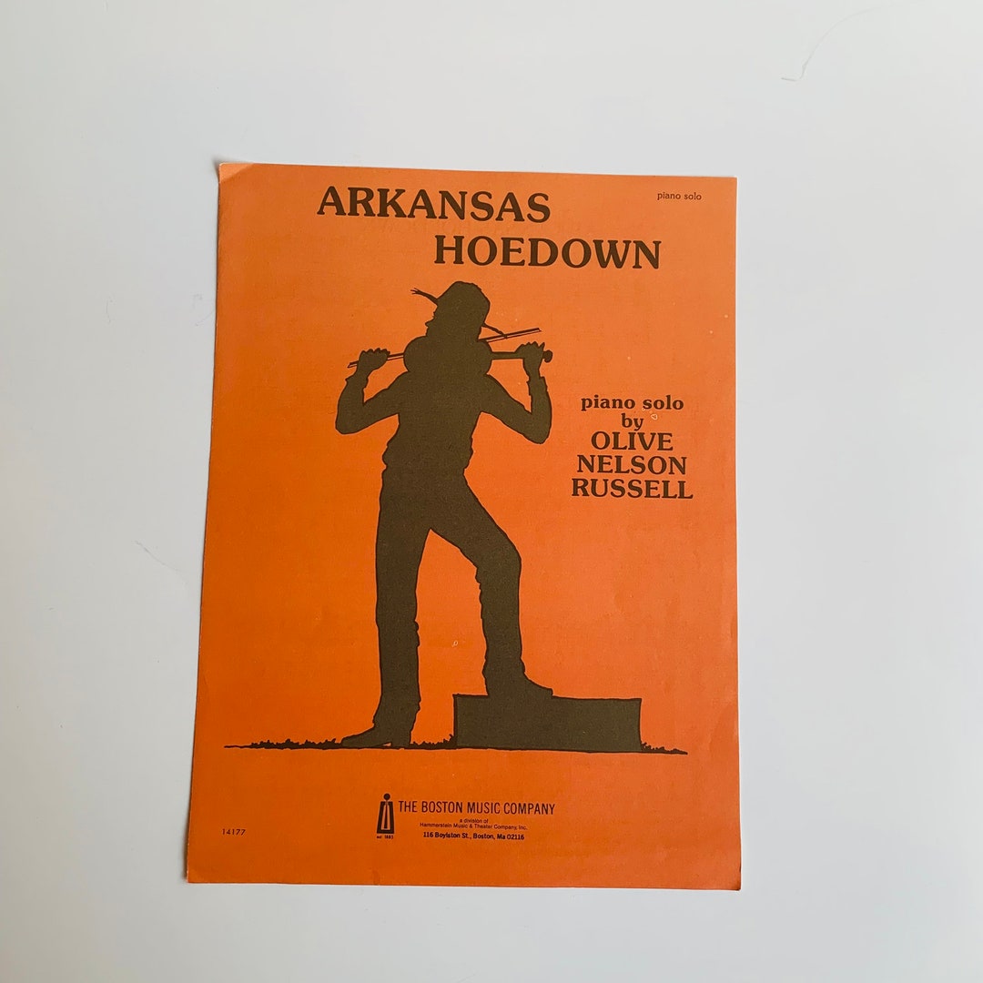 Vintage Sheet Music, Arkansas Hoedown - Etsy