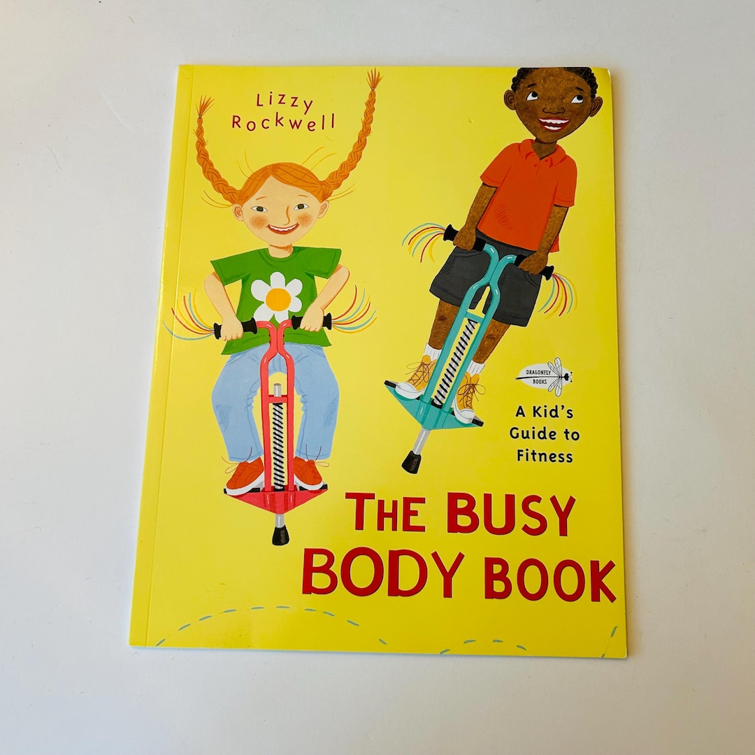 Vintage Children's Book, the Busy Body Book - Etsy
