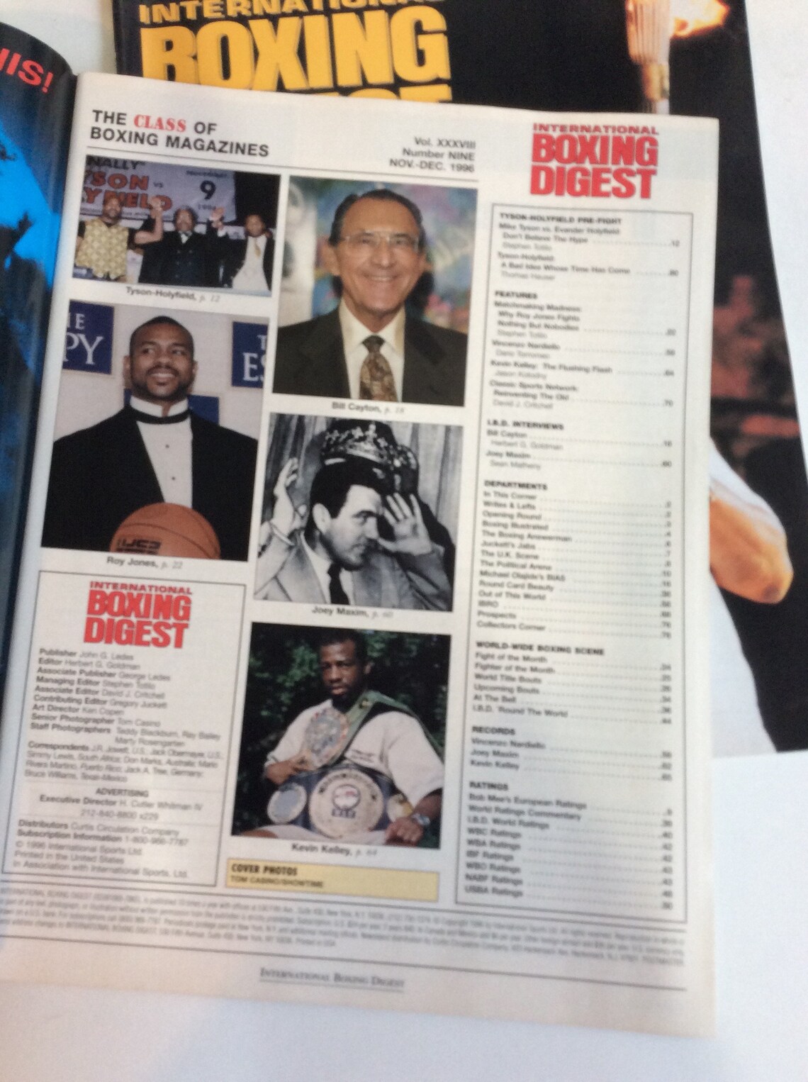 Vintage Magazine Collection International Boxing Digest 1996 | Etsy