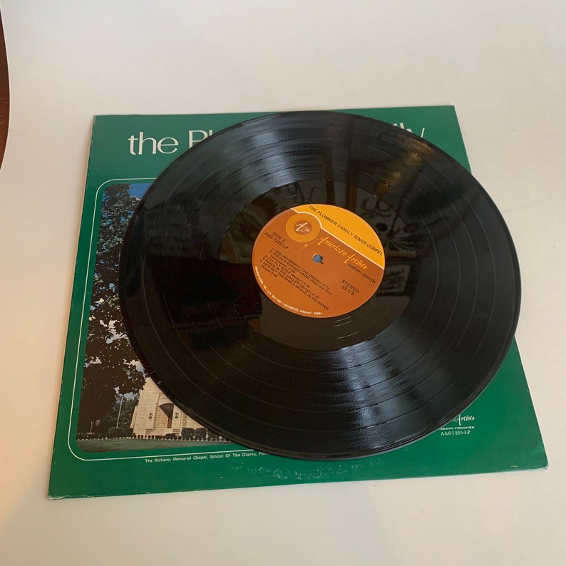 Vintage Vinyl Record, the Plummer Family Sings Gospel - Etsy