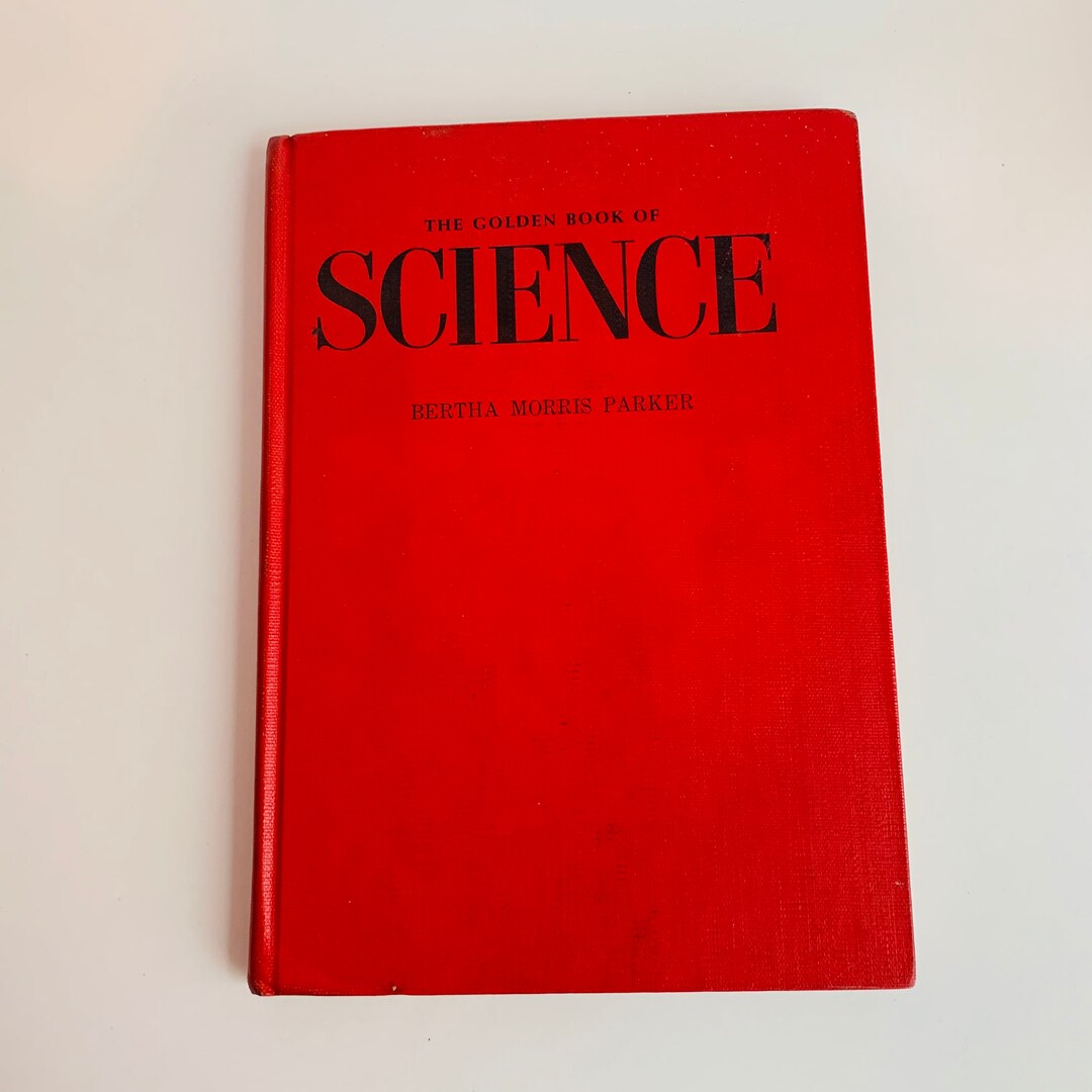 Vintage Children's Book, the Golden Book of Science - Etsy