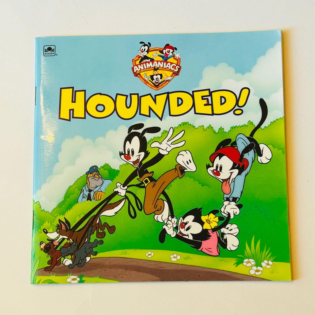 Vintage Children's Book, Hounded, Animaniacs - Etsy