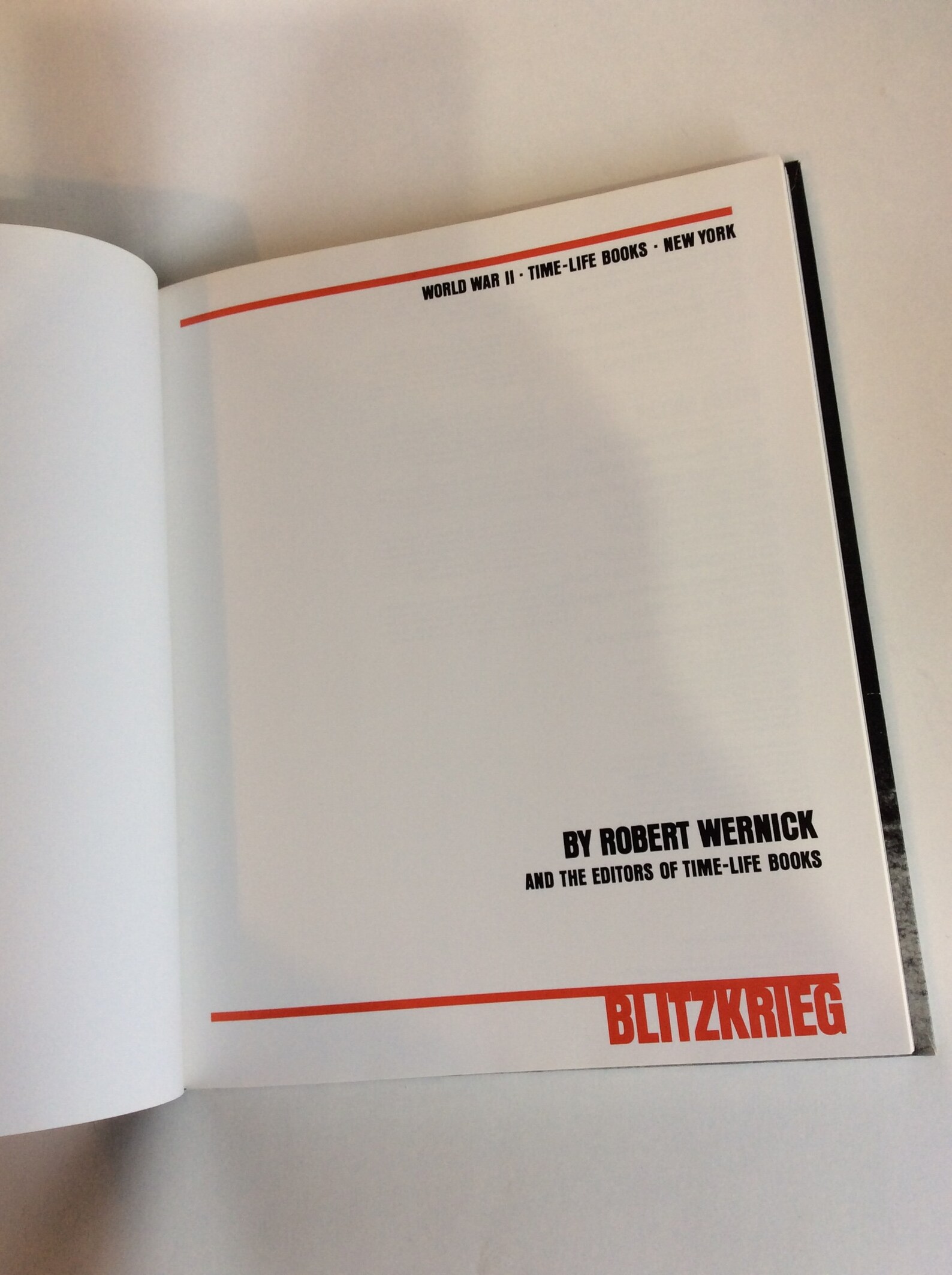 Vintage Book World War II Blitzkrieg Time Life Books - Etsy
