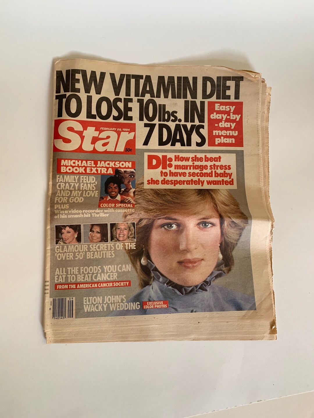Vintage Star Newspaper, February 28, 1984 - Etsy