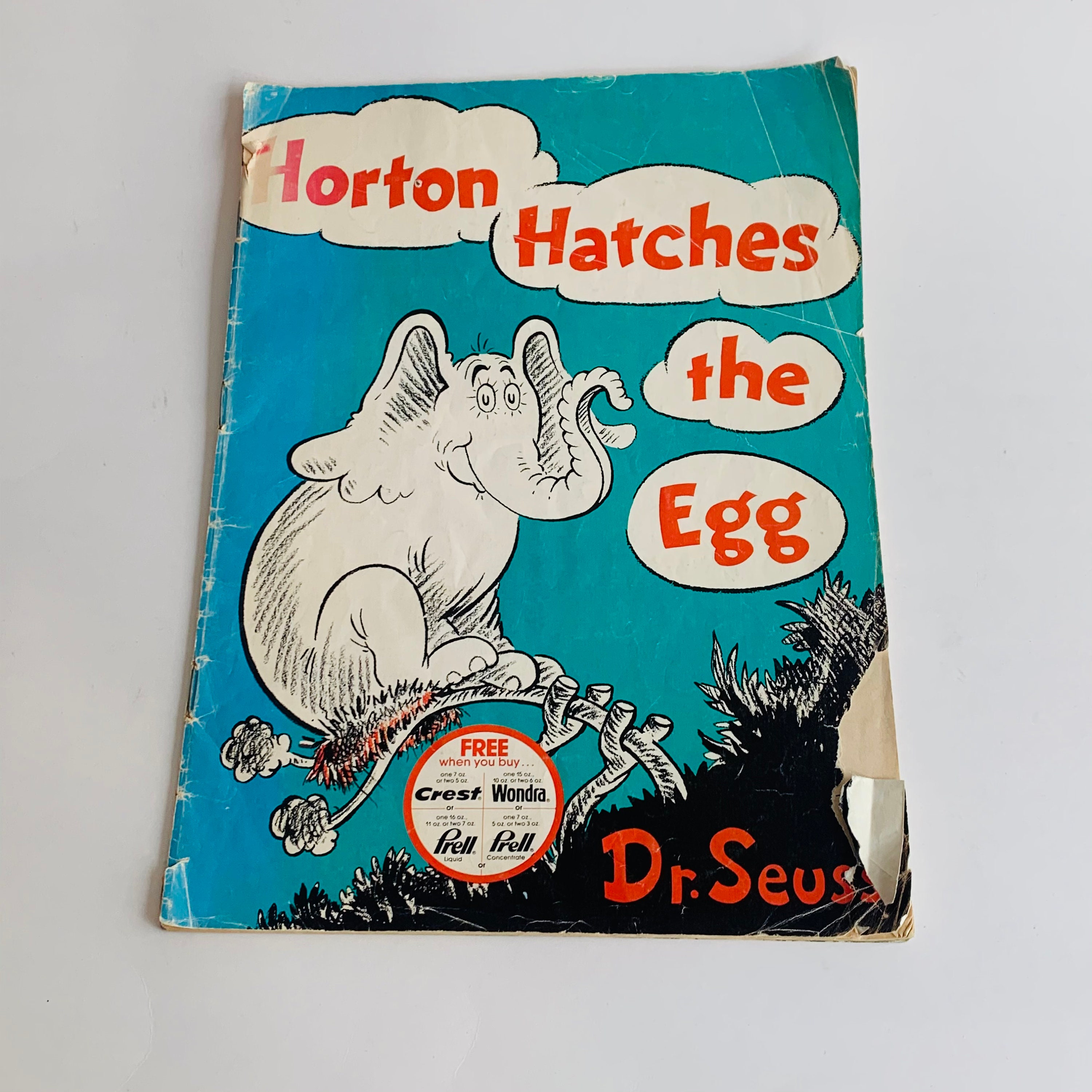 Vintage Book Horton Hatches The Egg Promotional Edition | Etsy