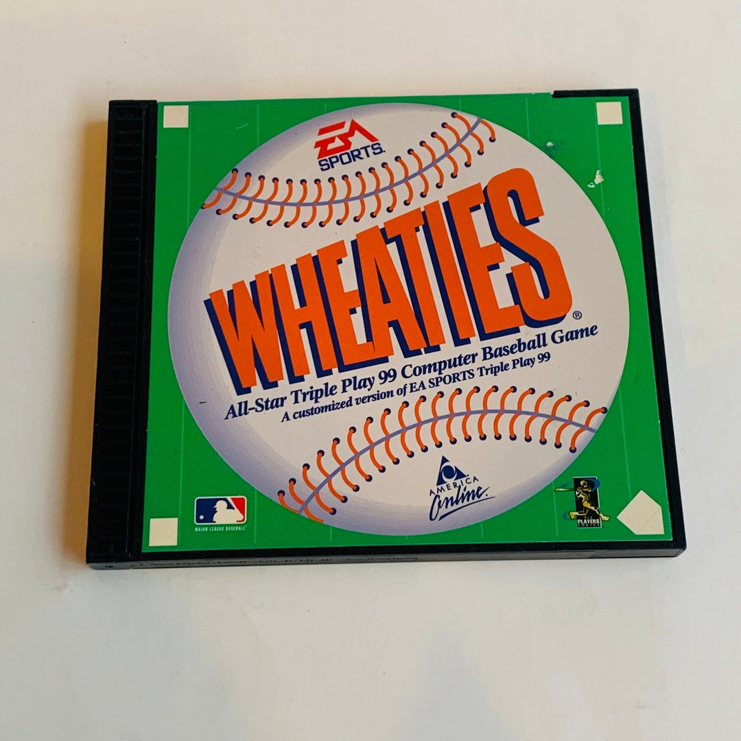 Vintage Wheaties All Star Triple Play 99 Computer Baseball Game - Etsy