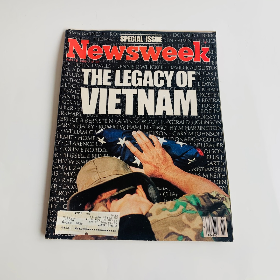 Vintage Magazine, Newsweek, Special Issue, the Legacy of Vietnam, 1985 - Etsy