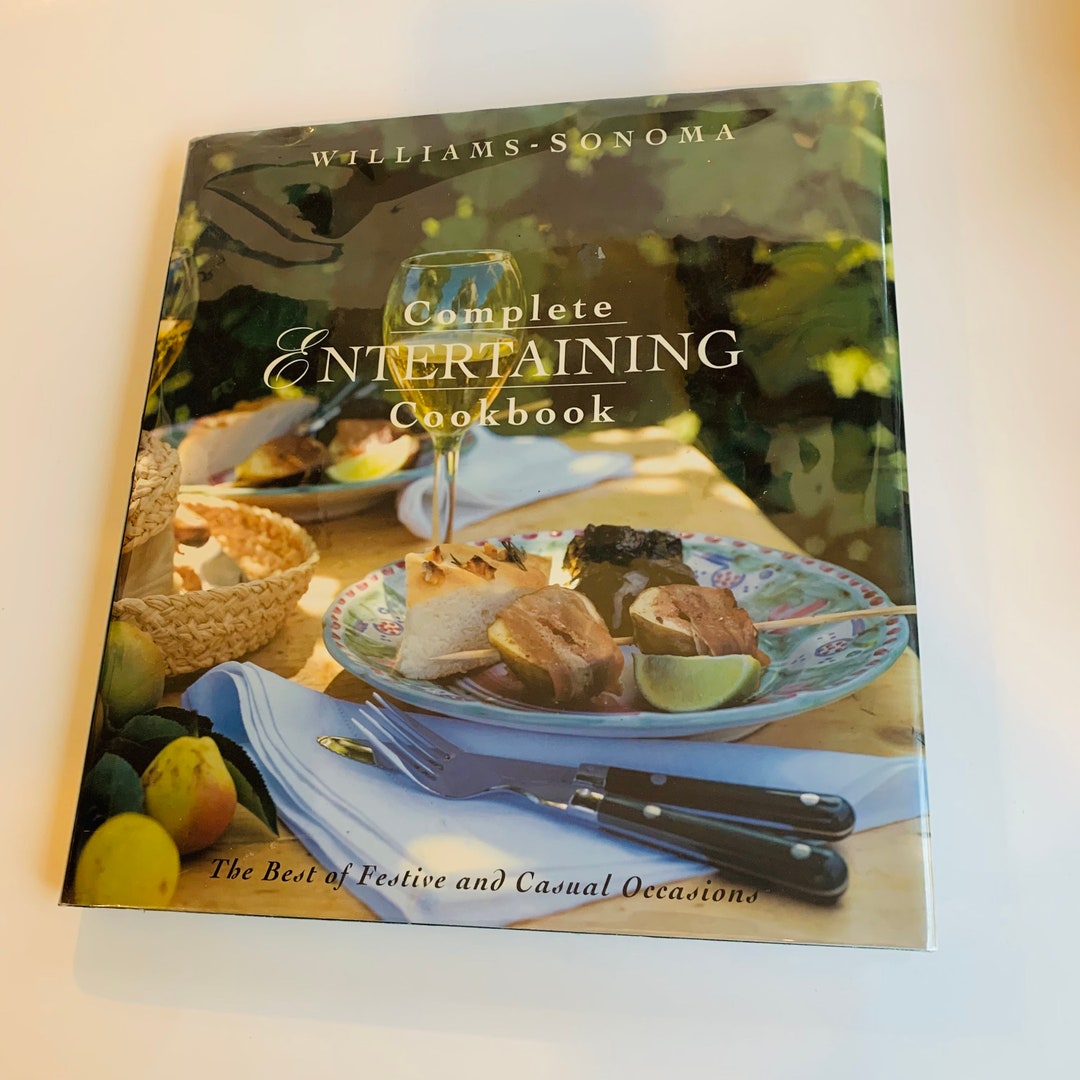 Vintage Book, Williams Sonoma Complete Entertaining Cookbook - Etsy